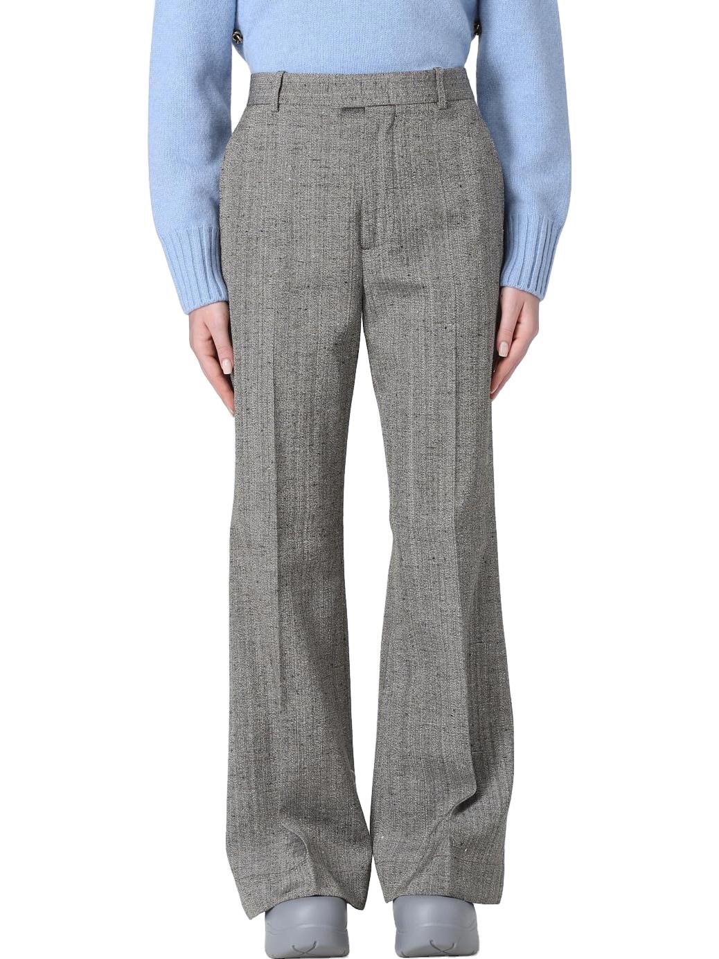 BOTTEGA VENETA Bottega Veneta Silk and Viscose Trousers